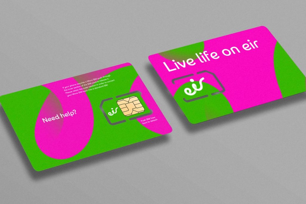 Buy Eir SIM Card and eSIM for tourists 2024 Guide